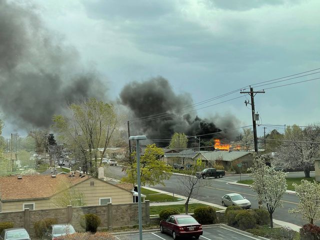 Orem blaze, caused by recreational fire ashes, destroys home | News ...